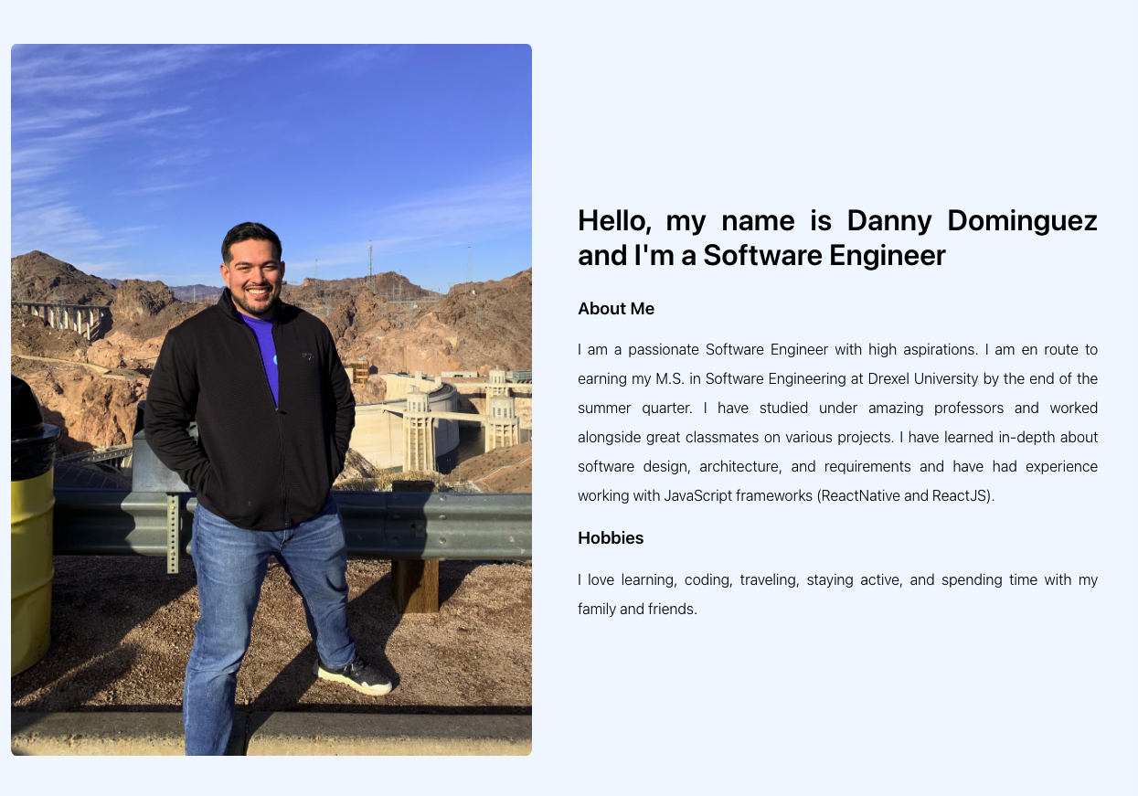 Danny Dominguez | Software Engineer